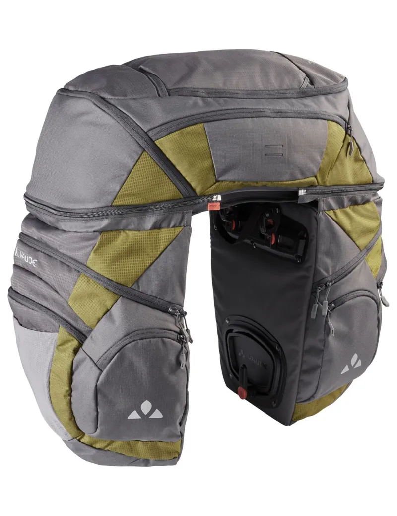 Vaude Karakoram Pro 65-litre Cycling Pannier Bags in Grey