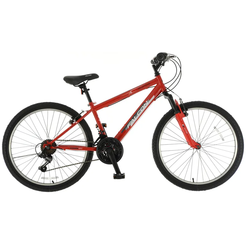 Falcon Raptor B24 Childrens Bike in Red/Black