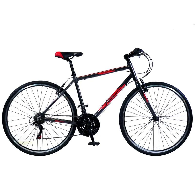 Falcon Monza G20 Urban Hybrid Bike in Black Red