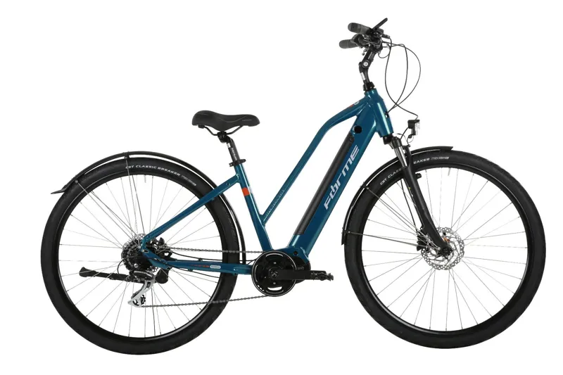 Forme Peak Trail 2 ELS Electric Hybrid Bike in Blue