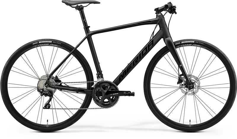2021 Merida Speeder 400 Hybrid Bike in Black